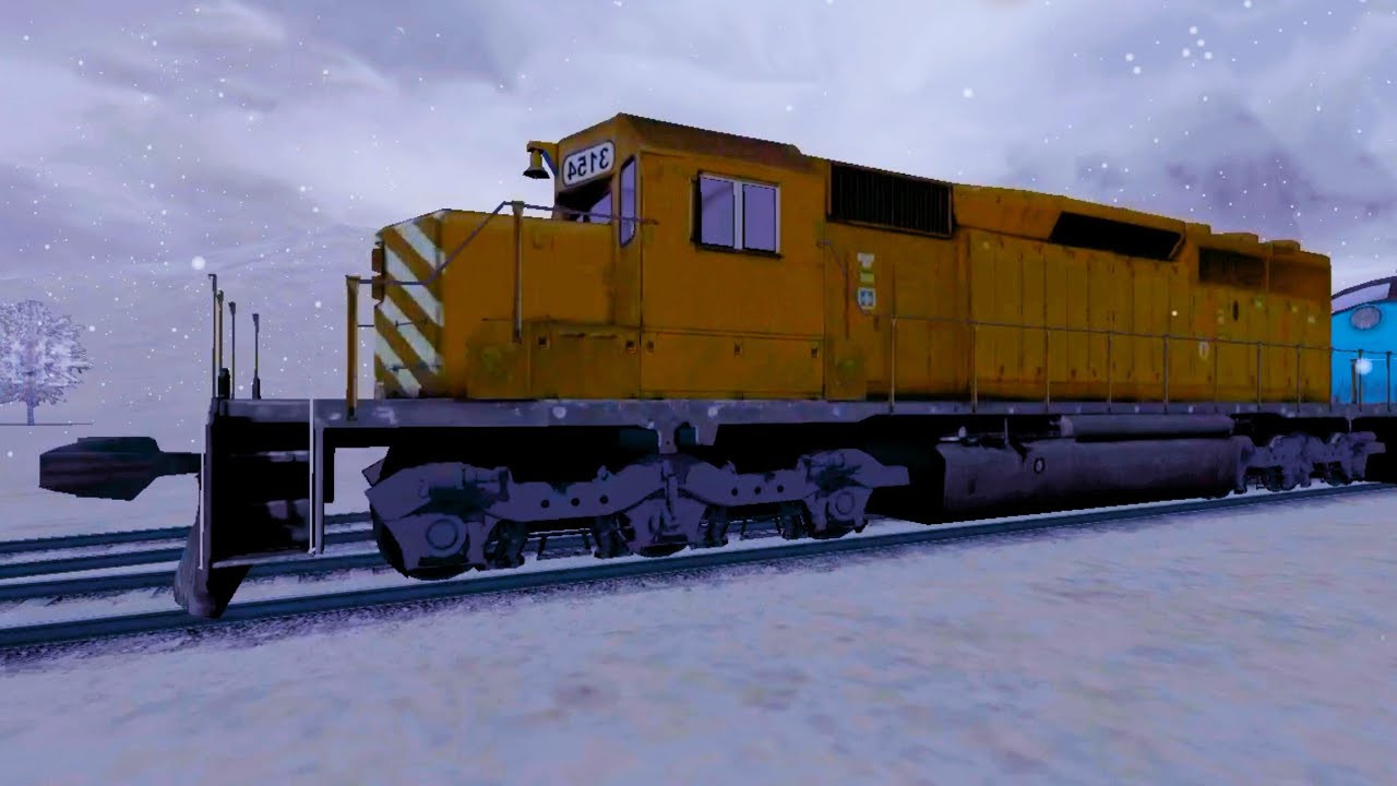 Runaway Train CRASH SCENE Remake | Train and Rail Yard Simulator - YouTube