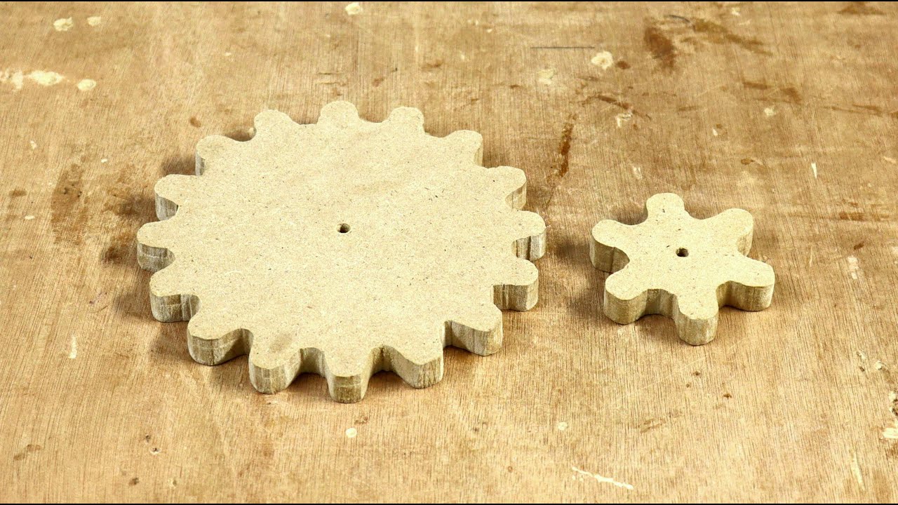 How To Make a Wooden Sprocket | Jigsaw Projects | DIY | GK's Wooden ...