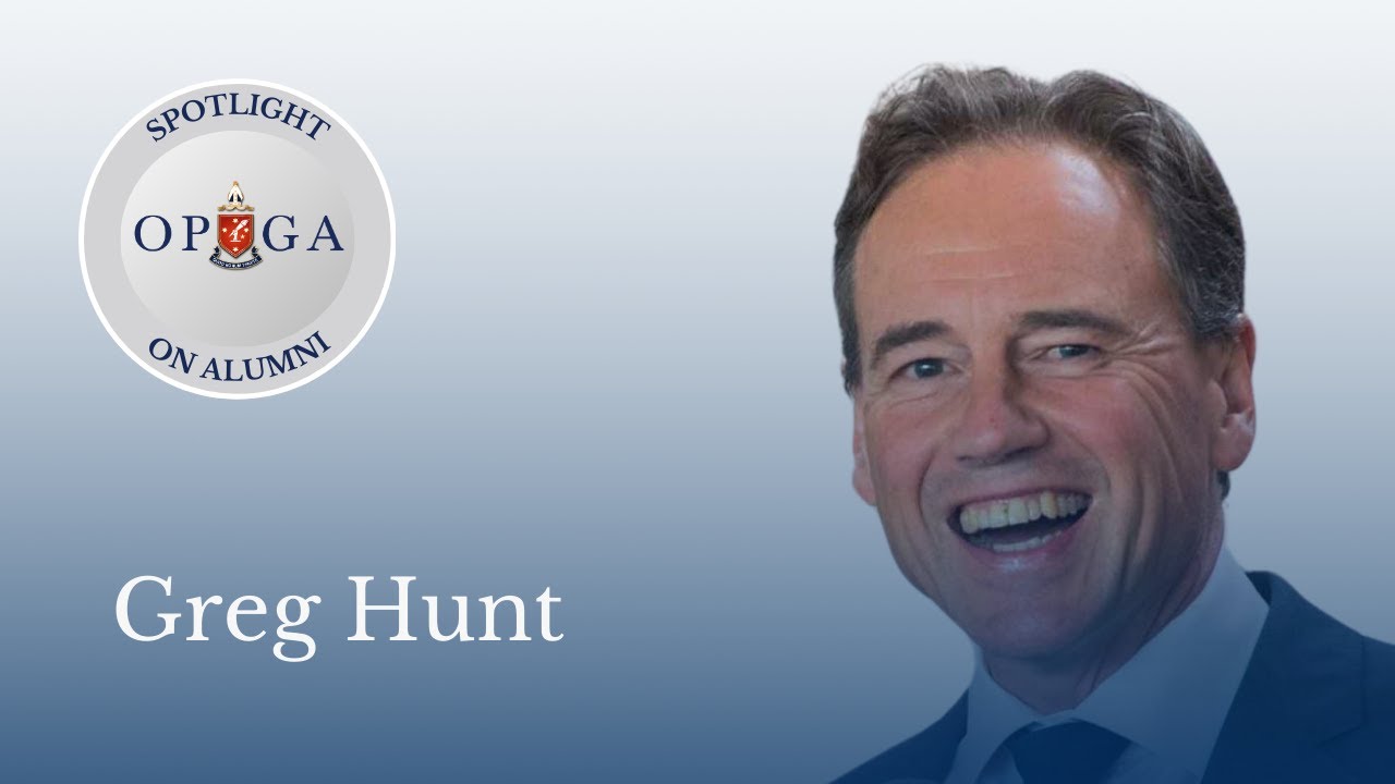 Greg Hunt '83 | Spotlight on Alumni - YouTube