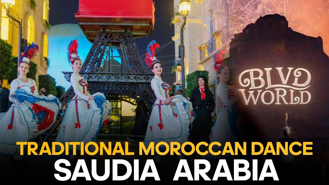 Boulevard World 🔥 Traditional Morocco Dance ️ Boulevard World Riyadh 💃 ...