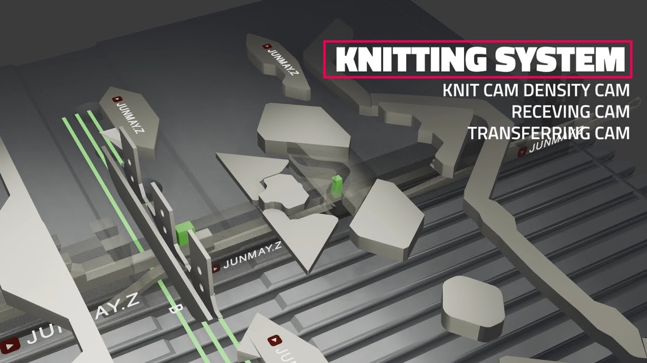 Mechanical principles of flat knitting machine （knitting action ）part 3 ...