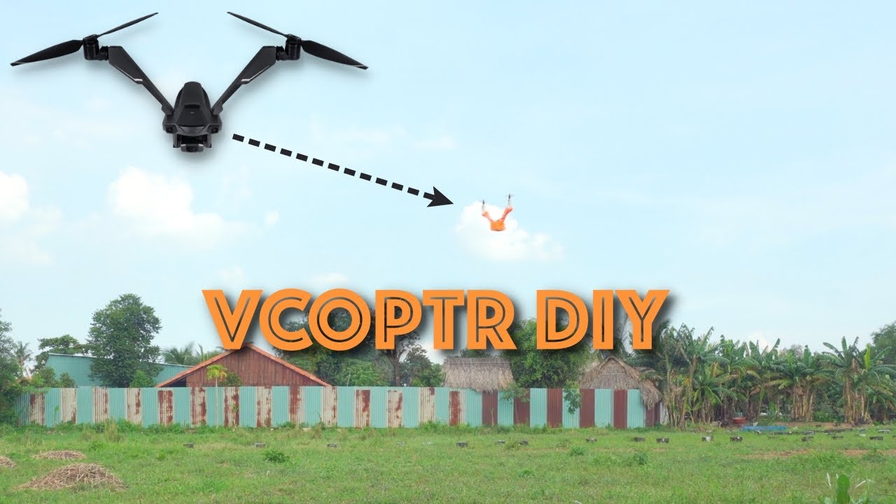 Make and test flight the VCOPTR Bicopter drone - prototype V1 success ...