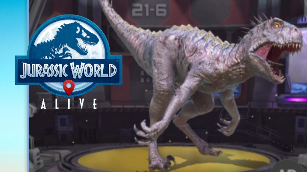 White Scorpius Rex | Jurassic World Alive - YouTube