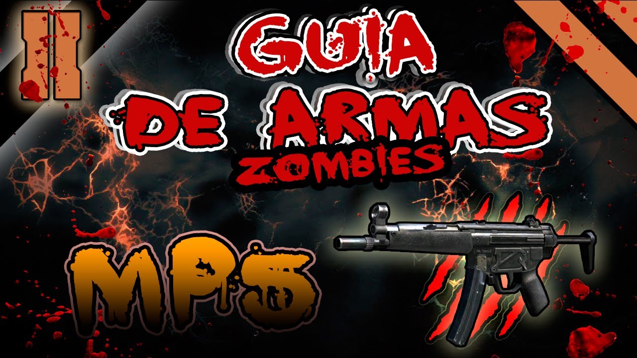 Guia de Armas Zombies BO2: MP5/MP115 - YouTube