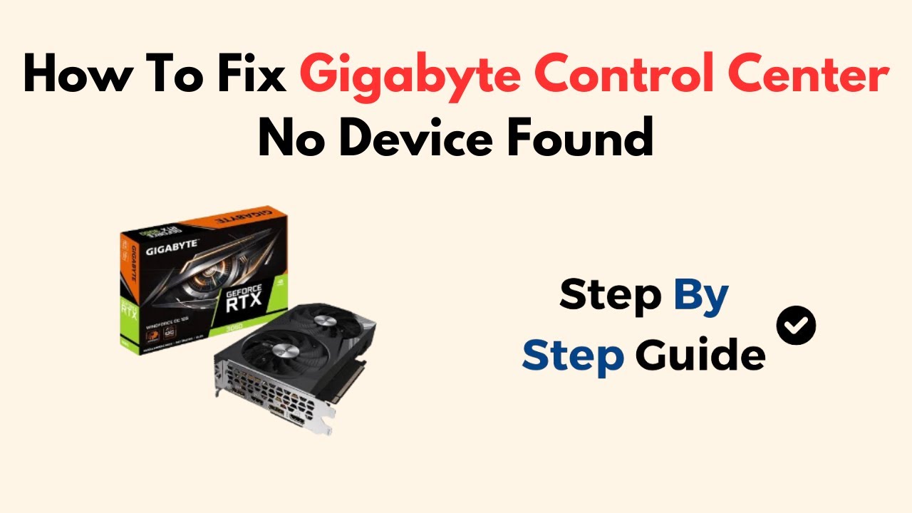 Gigabyte Control Center What Is This Screen For? What Does The Symbol