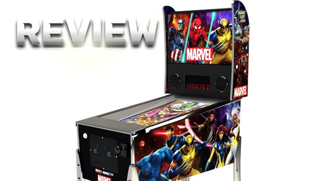 My Experiences With the Arcade 1-Up Marvel Digital Pinball Machine ...
