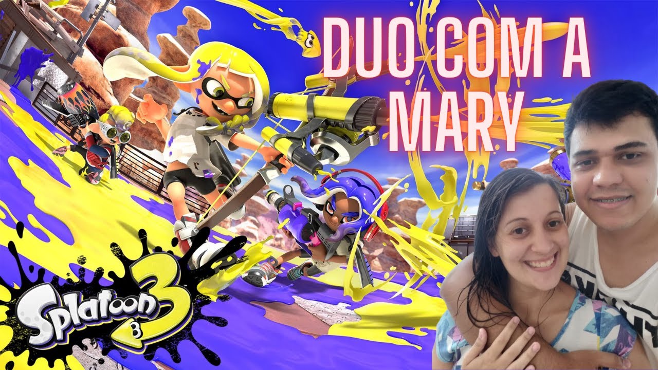 Live de Splatoon 3 - duo com a Mary! - YouTube