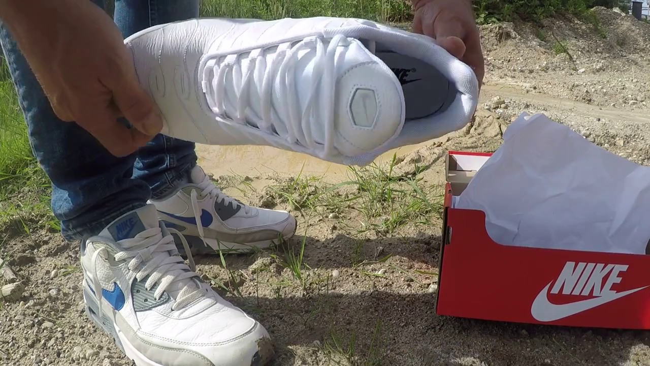 boxfresh white Nike TN in mud - YouTube