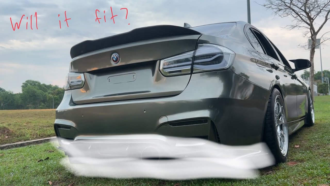 M3 PSM carbon diffuser on F30!?! - YouTube