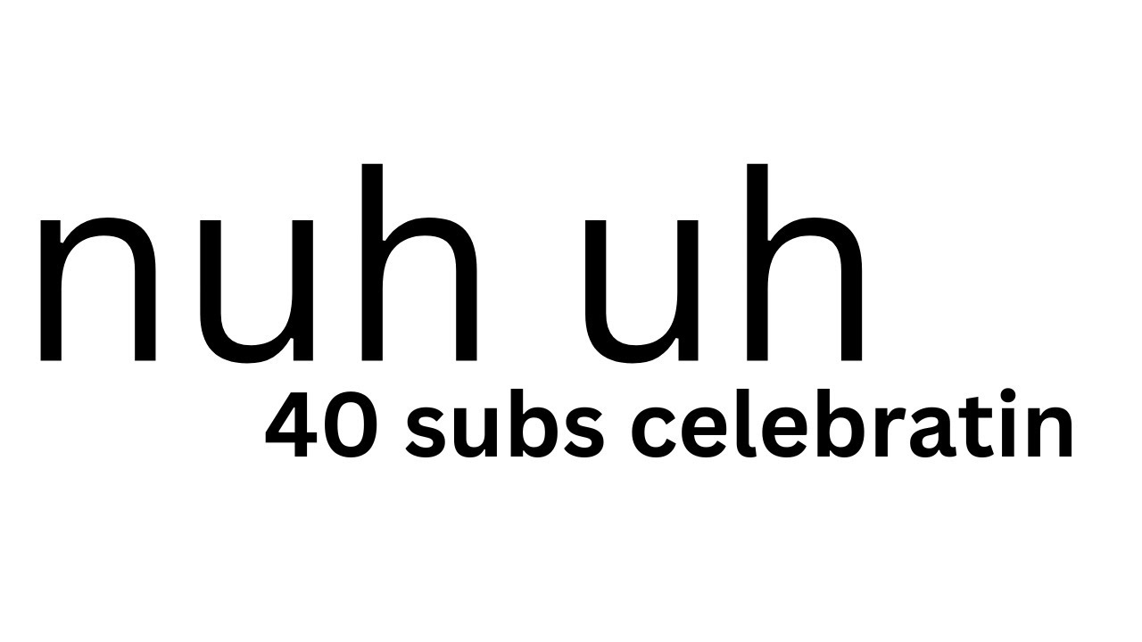 40 SUBS - YouTube