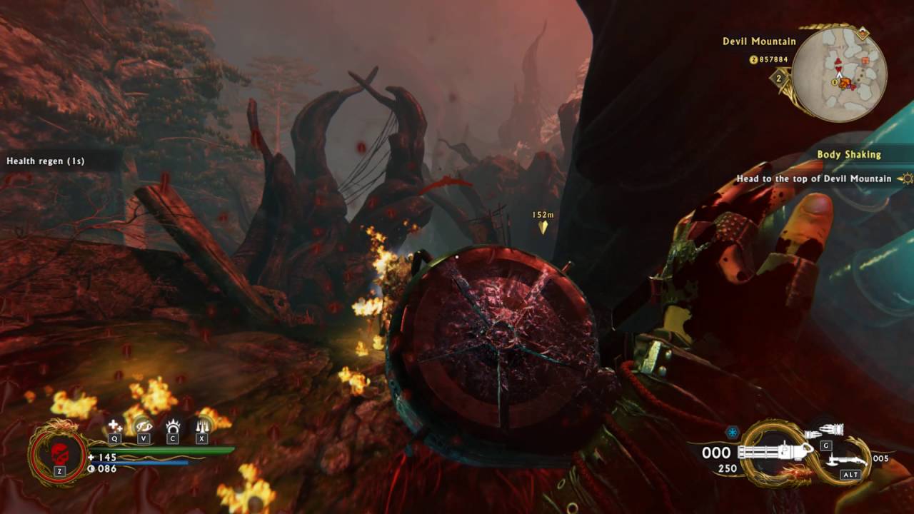 Shadow Warrior 2 - Magmator of the Devil Mountain / Mini Boss - YouTube