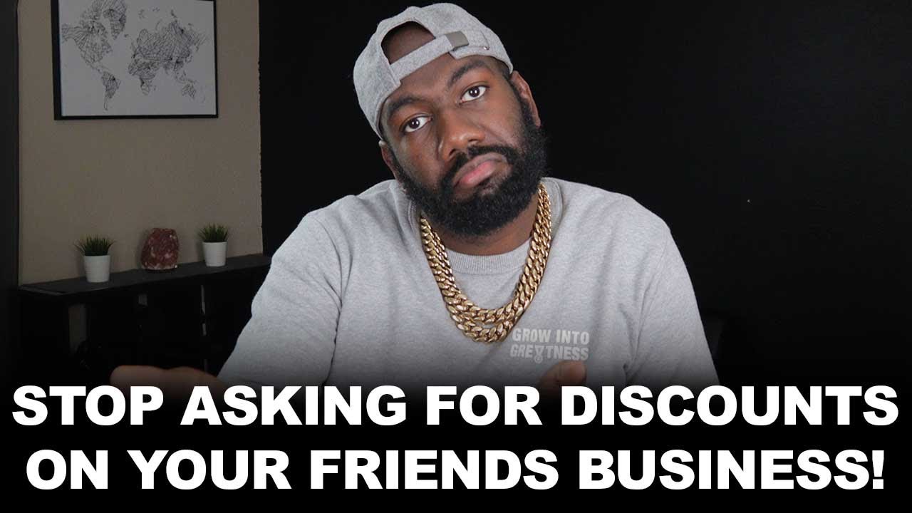 Stop Asking for Discounts on Your Friends Business | @CyrusAusar - YouTube