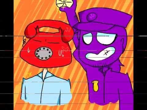 purple guy x phone guy love killer - YouTube