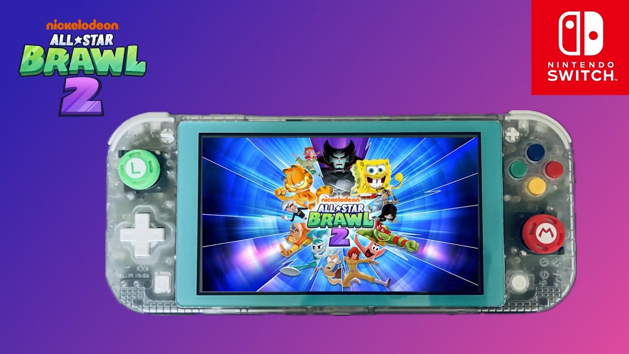 Nickelodeon All-Star Brawl 2 | Nintendo Switch Lite Gameplay - YouTube