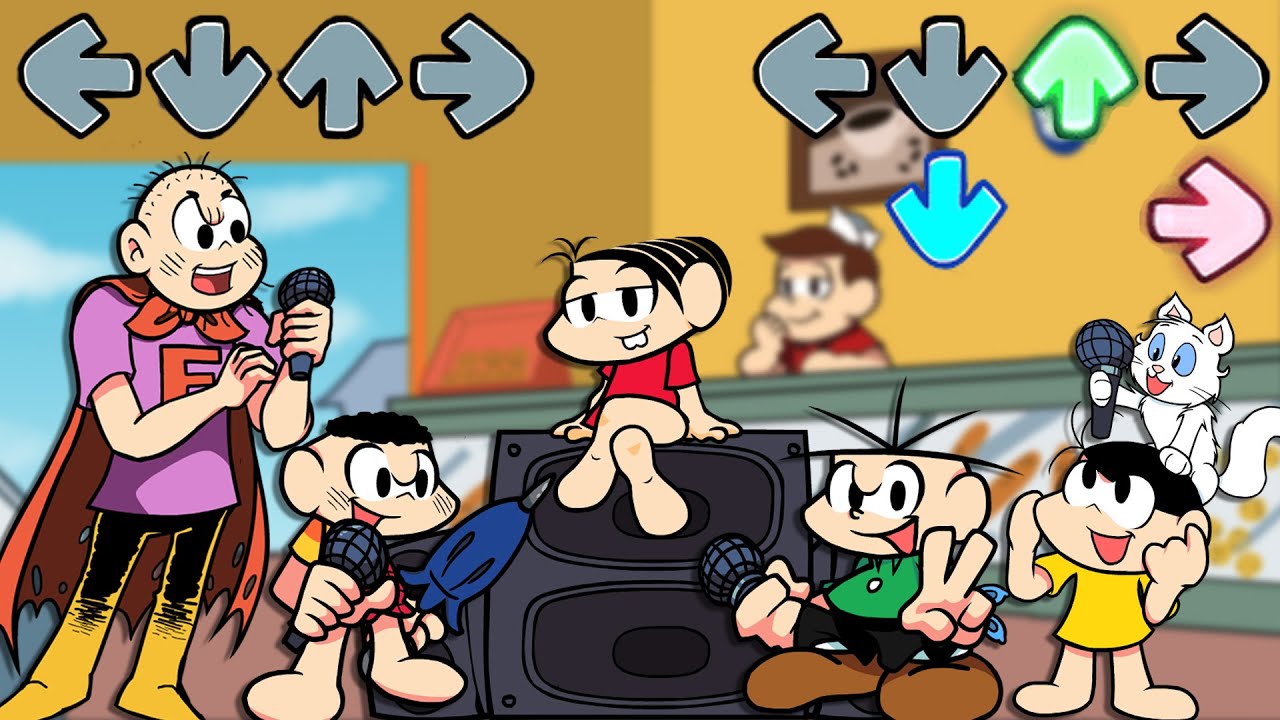 O INCRIVEL MOD DA TURMA DA MÔNICA - FRIDAY NIGHT FUNKIN - YouTube