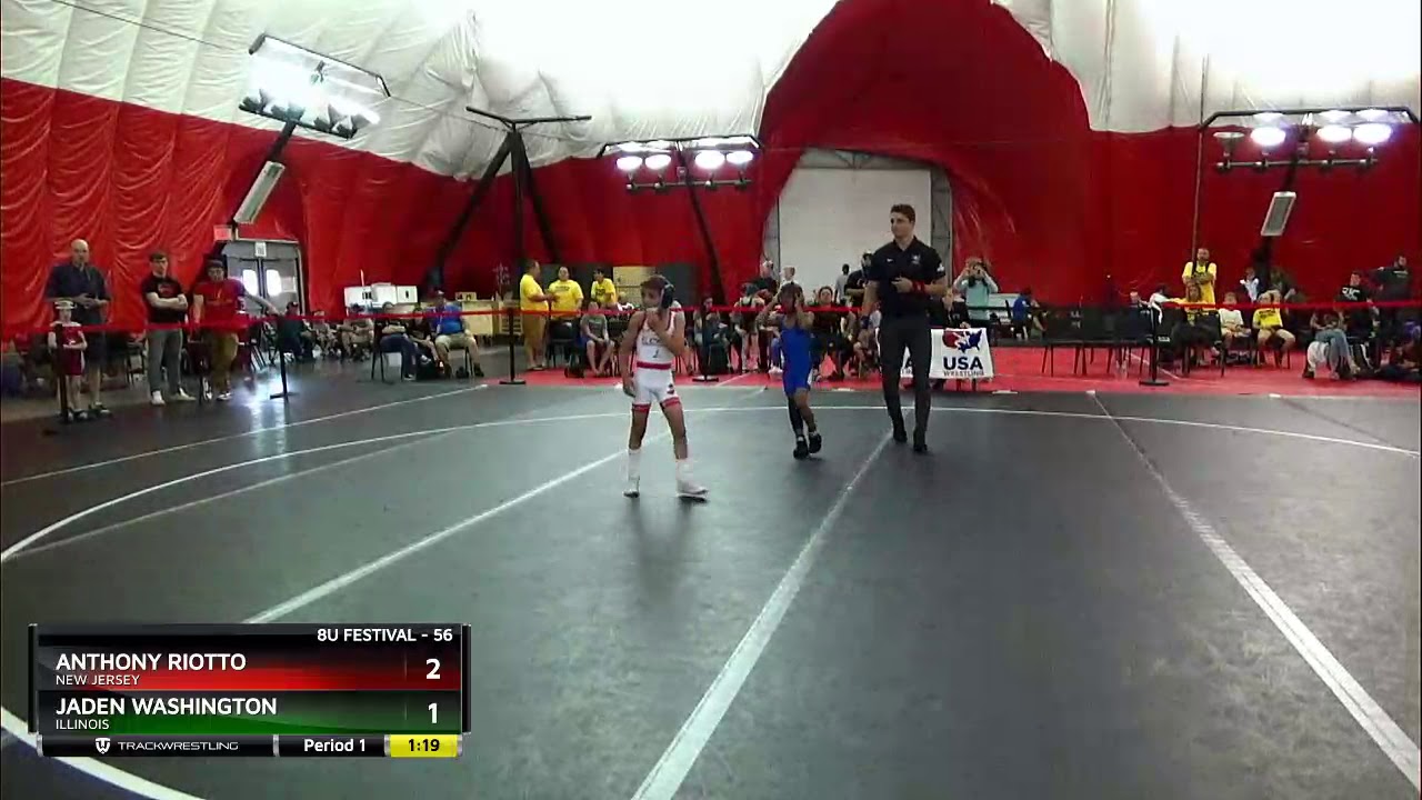 8U Festival 56 Anthony Riotto New Jersey Vs Jaden Washington Illinois ...