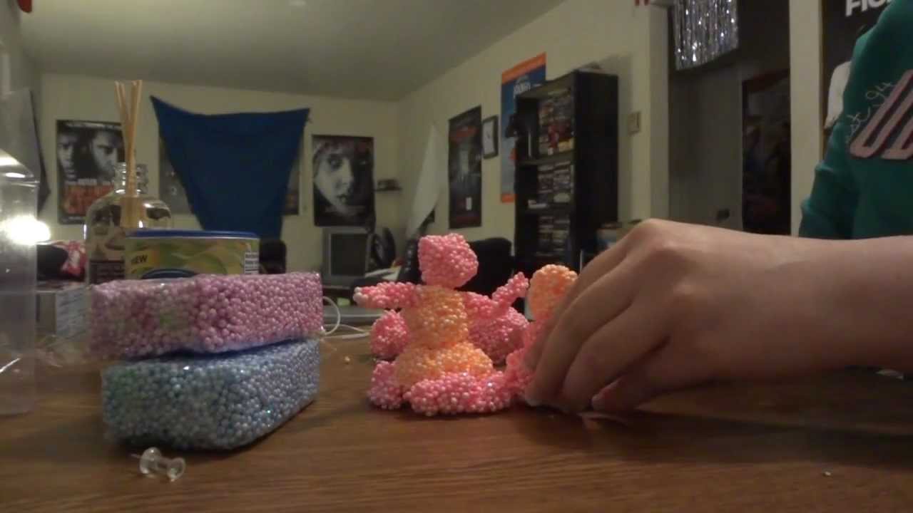 SOUNDS/VISUAL ASMR TRIGGER: Moon foam? Floam? Crinkly, crunchy, sticky ...