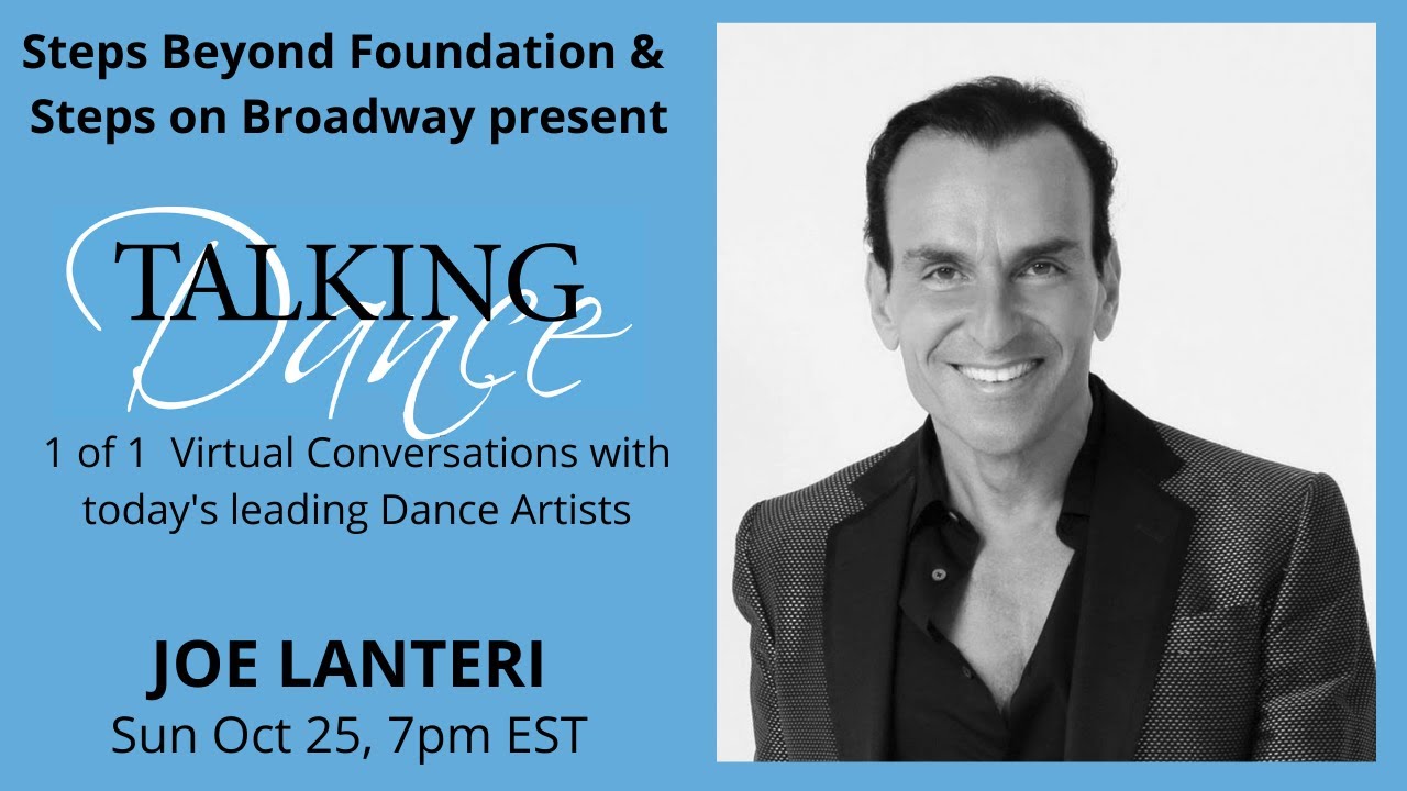 Talking Dance Series - "Joe Lanteri: Dance Ambassador" - YouTube