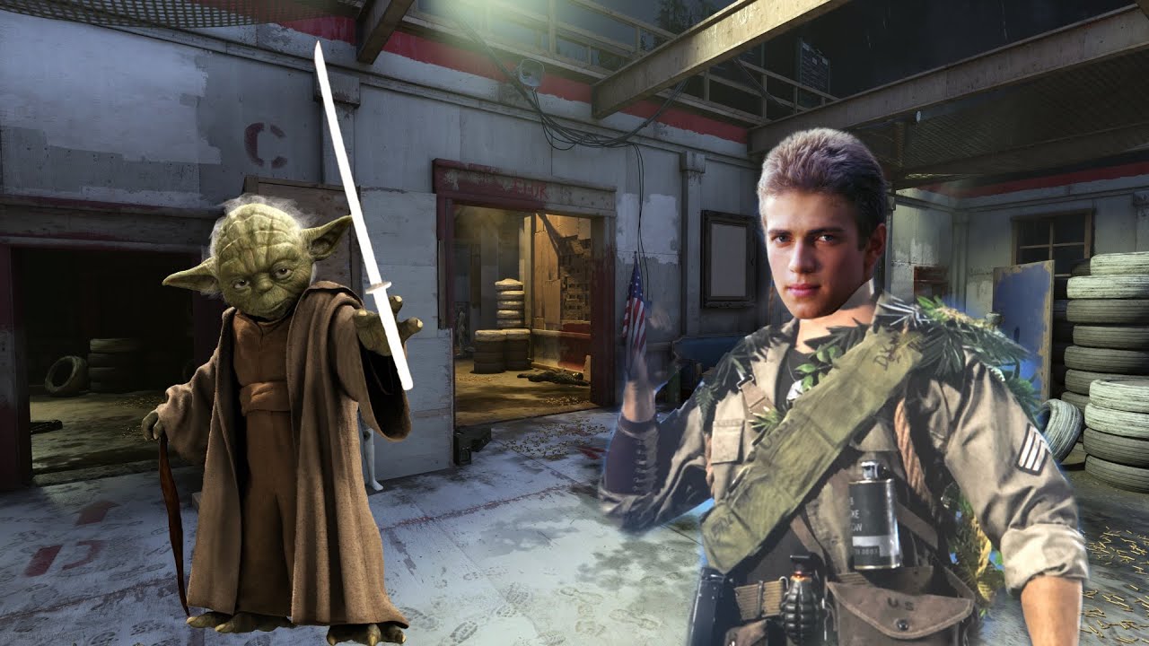 I wanted to become a jedi master so yoda took me in (Call Of Duty ...