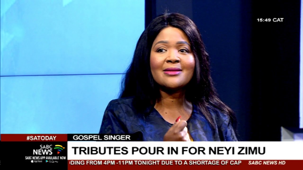 Tributes pour in for Neyi Zimu - YouTube