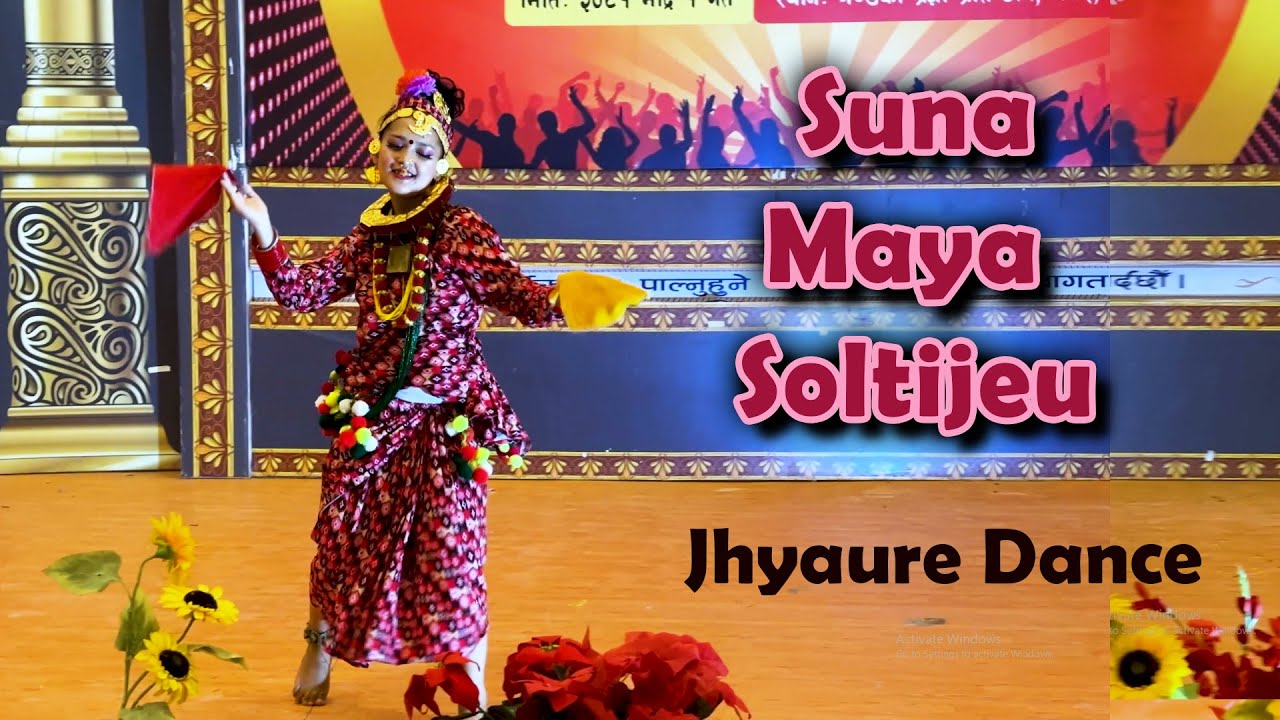 Suna Maya Soltijeu Nepali Cultural Jhyaure Dance at Dance Competition ...