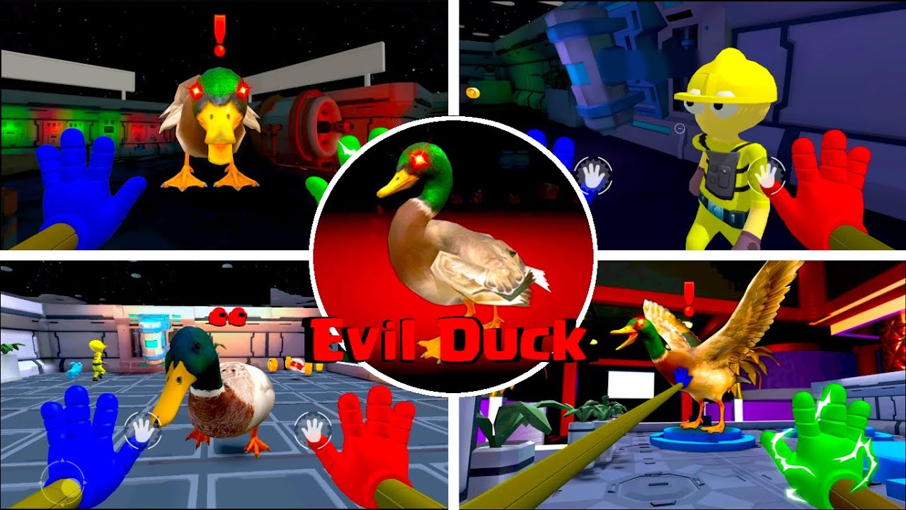 Evil duck go hide n seek playtime, full game mobile walkthrough (player ...