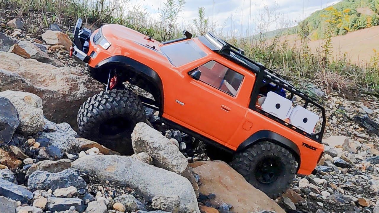RC CARS Traxxas TRX4 Sport 4x4 Offroad Rock Crawling RC Crawler - YouTube