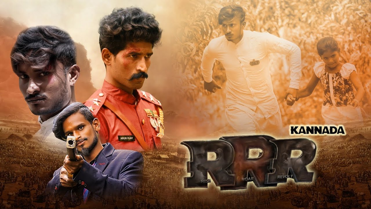 RRR Fight scene Recomposing Kannada Ram Chandra NTR - YouTube