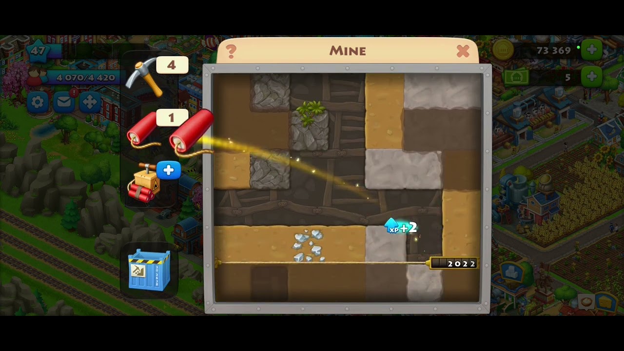 Township gameplay level 47 mining part 2 - YouTube