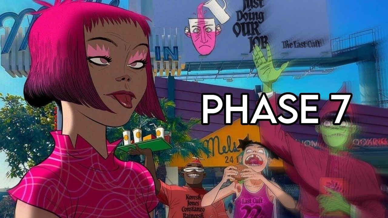 ALL NOODLE ARTS GORILLAZ (PHASE 7) - YouTube