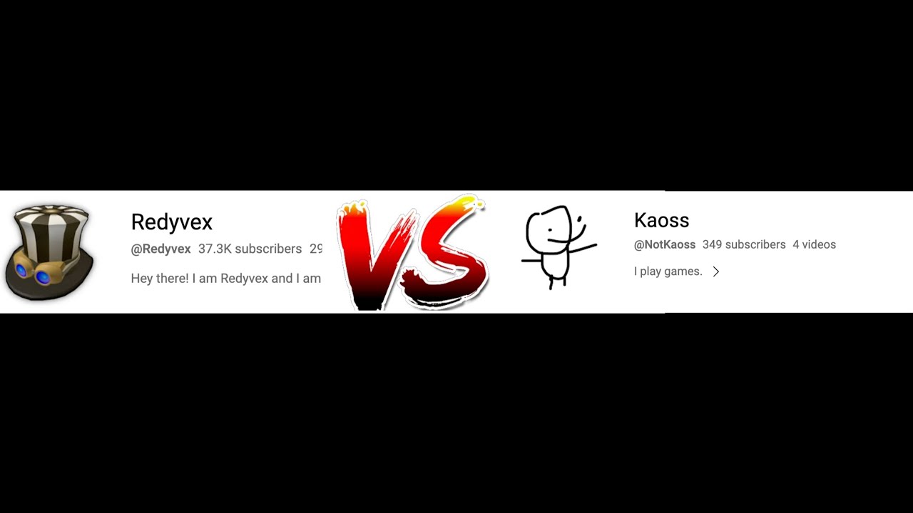 Kaoss VS Redyvex - YouTube