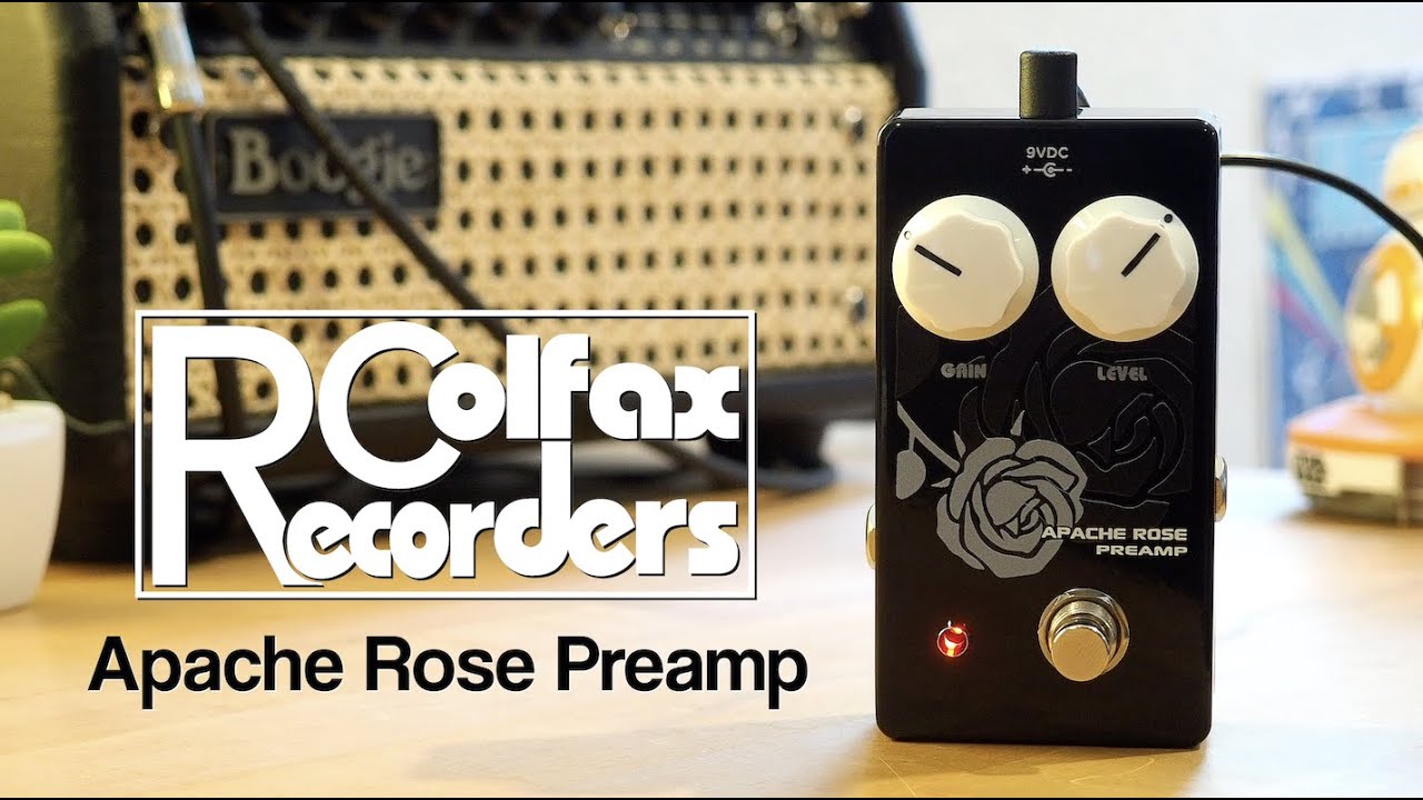 Colfax Recorders Apache Rose Preamp - YouTube