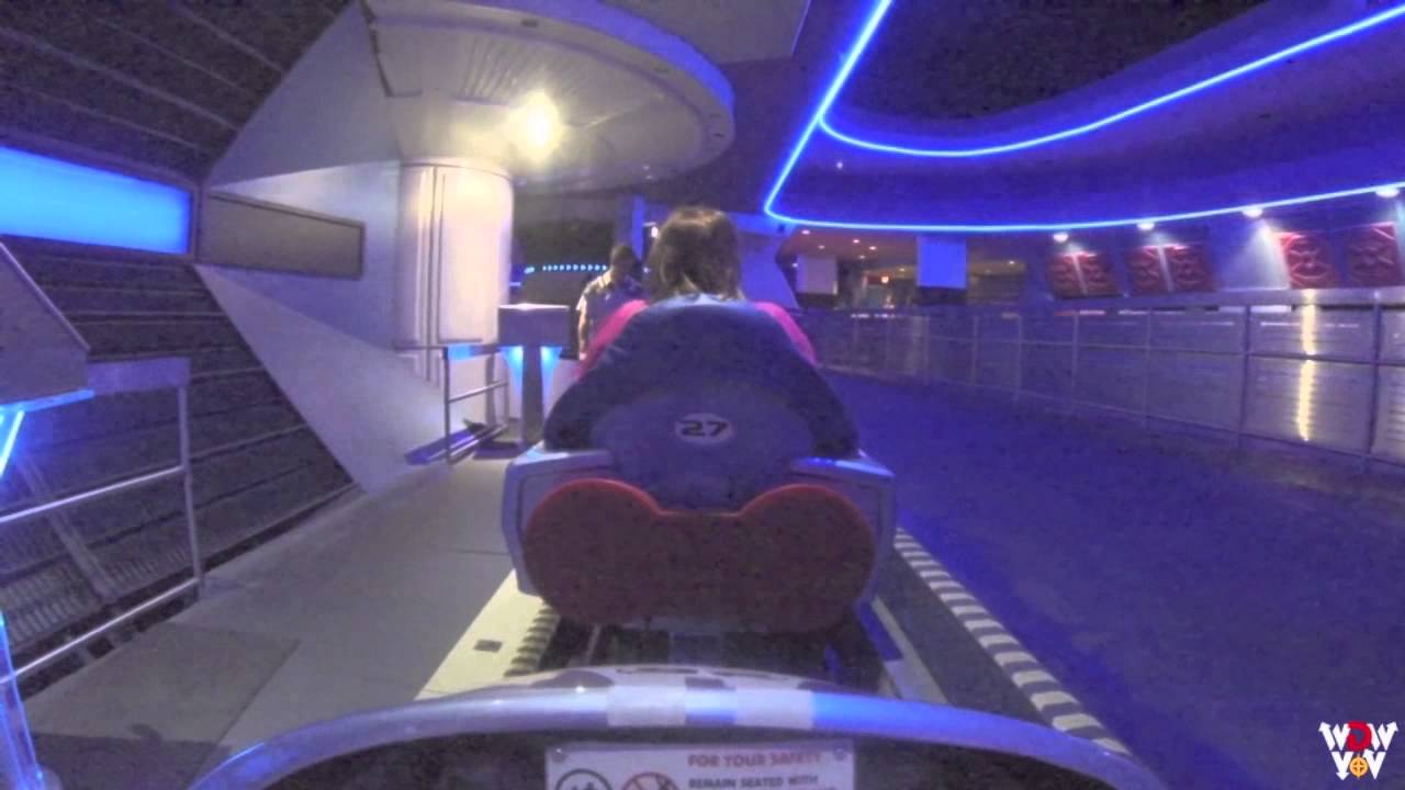 TOMORROWLAND Stitch's Great Escape to Space Mountain - YouTube