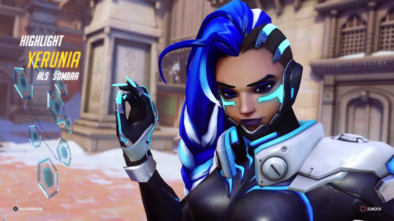 Overwatch Highlight Sombra - YouTube
