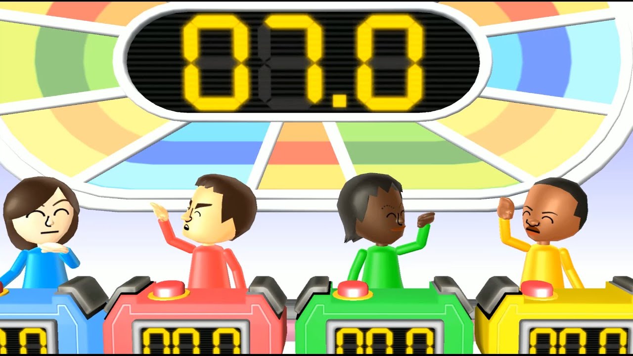 Wii Party ( Wiiパーティー ). All Minigames Free Play. Guest F Vs Shinta Vs ...