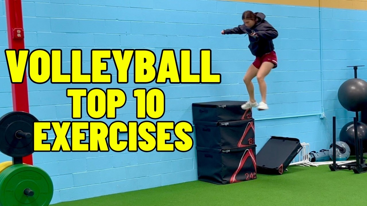 Strength Training Exercises For Volleyball | Top 10 Exercises - YouTube