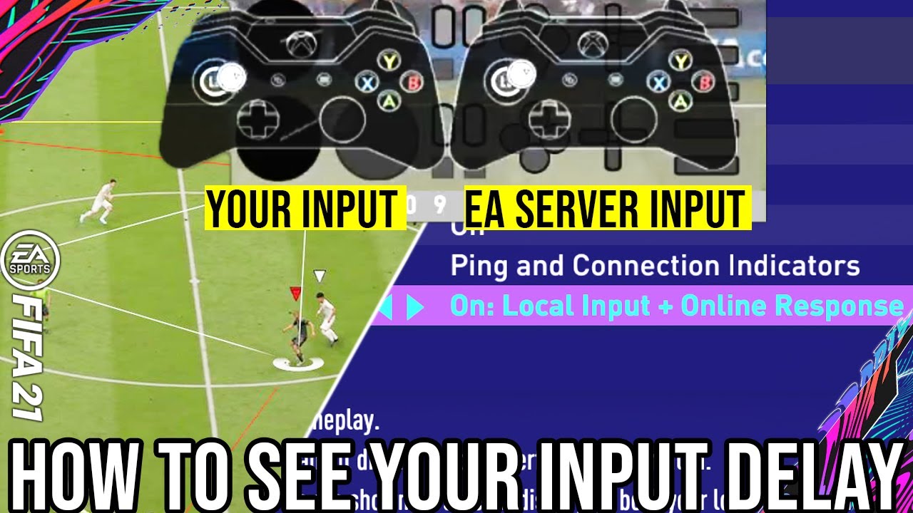 HOW TO SEE YOUR INPUT DELAY/LAGG TO EA SERVERS & YOUR CONNECTION ...