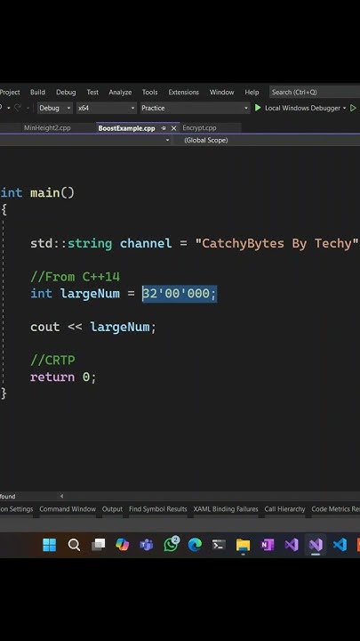 Have You Used Digit Separator in C++? #shorts #c++14 - YouTube
