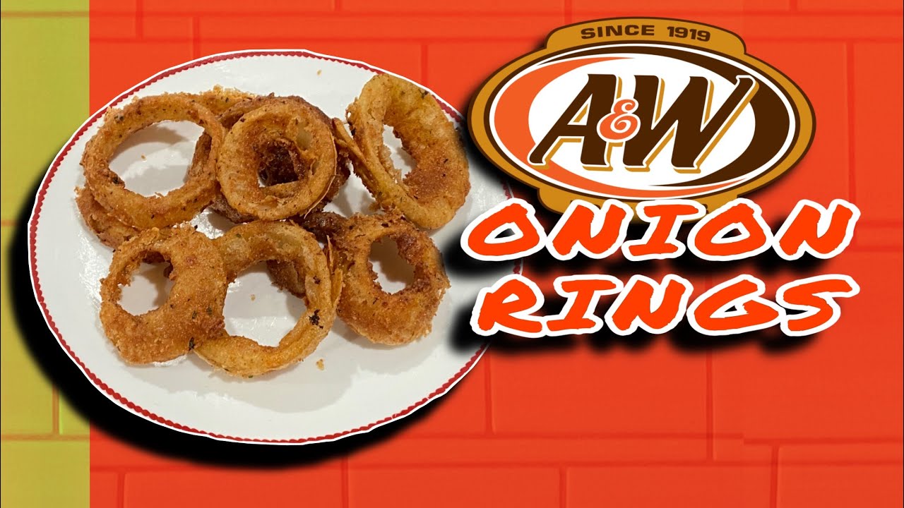 A&W Onion Rings Recipe - YouTube