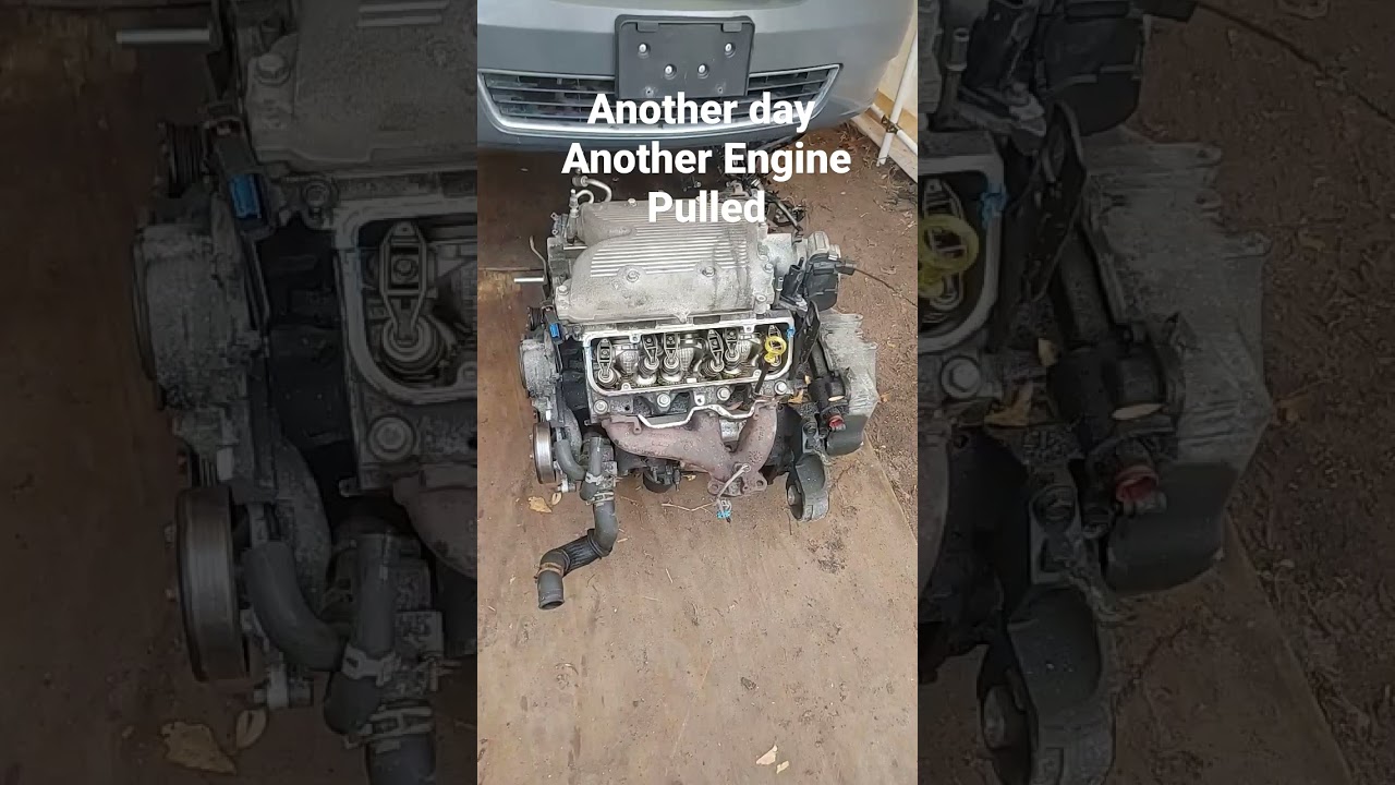 2007 Chevrolet Malibu engine removal - YouTube