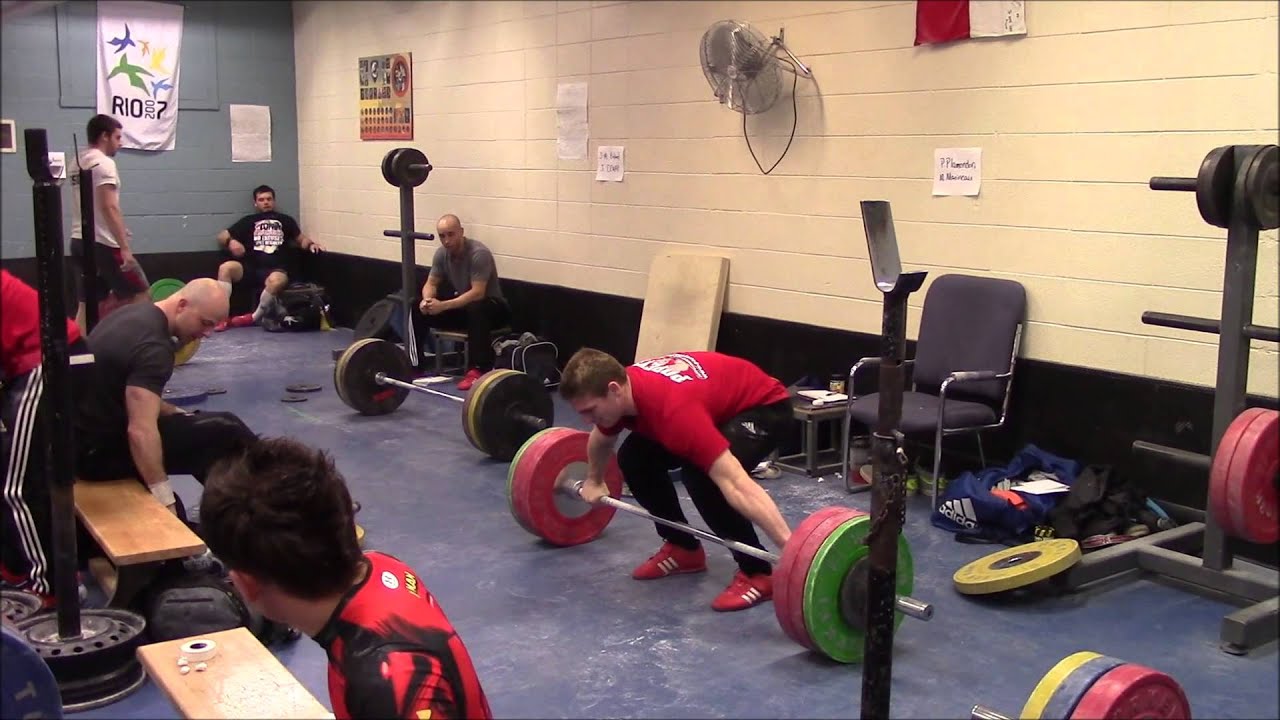 150 kgs snatch Pascal Plamondon - YouTube