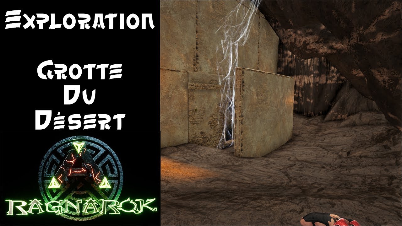Ark Ragnarok - Exploration grotte du désert - YouTube
