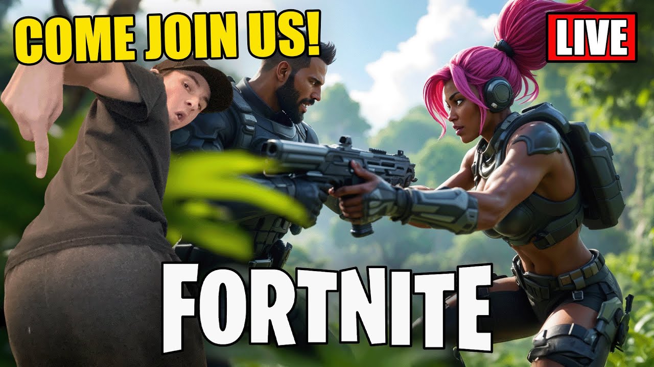 Having Fun Playing Fortnite With Viewers Come Join - YouTube