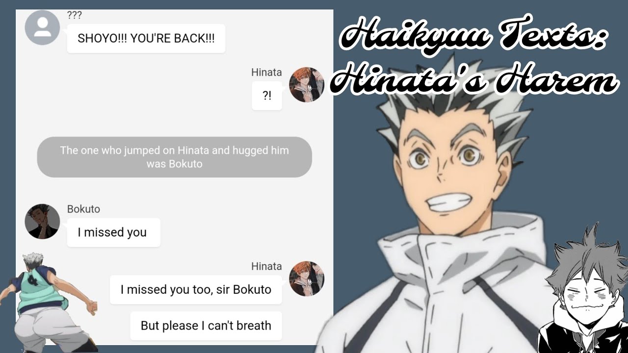 Haikyuu texts: "NEW JOB" // Part 6 - YouTube