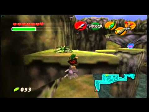 Zelda Ocarina of Time [GC] Walkthrough 100 % Part 7 - Magic Meter ...