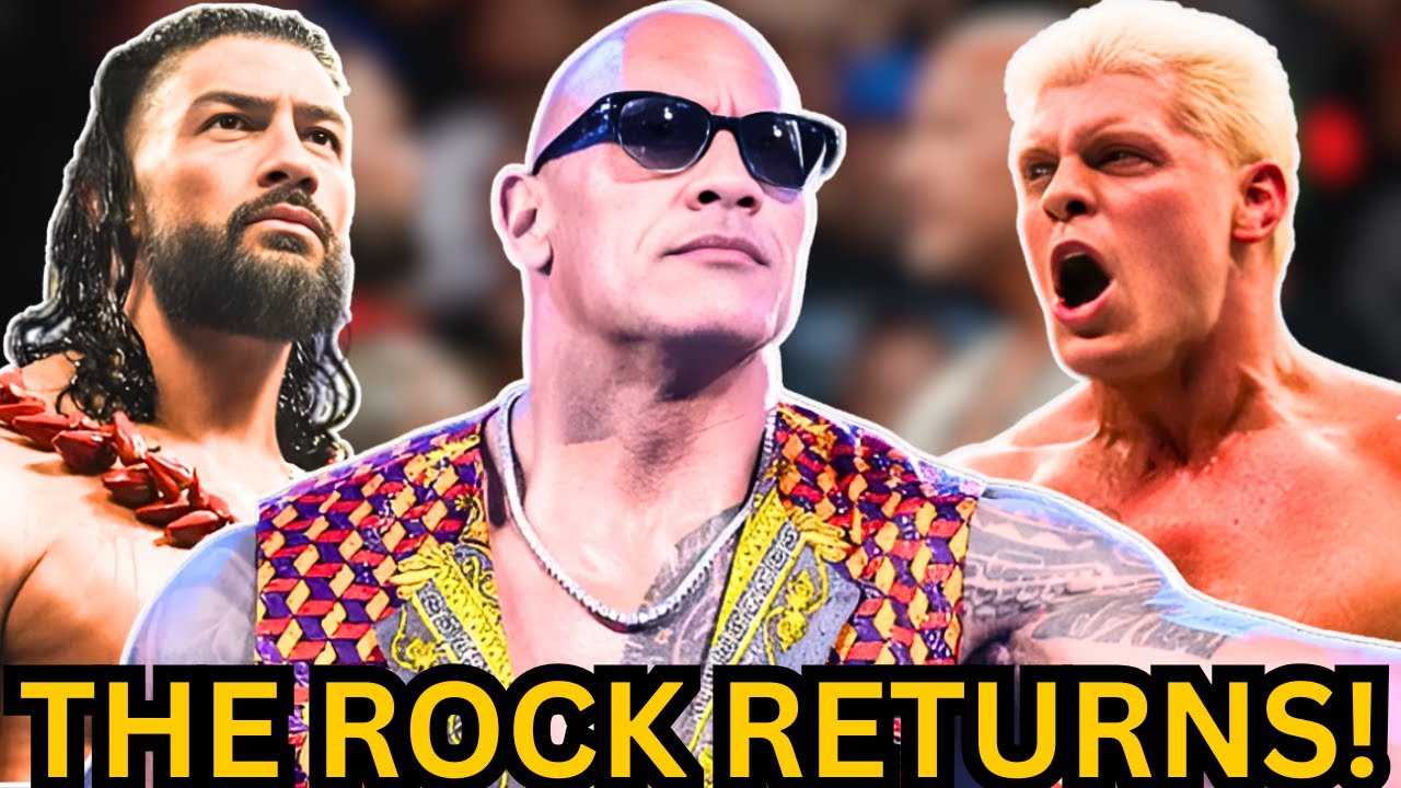 It's OFFICIAL - The ROCK Finally RETURNS To WWE SmackDown! - YouTube