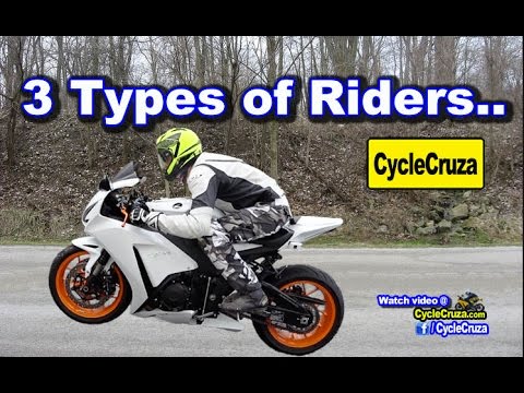 3 Types of Motorcycle Riders... | MotoVlog - YouTube