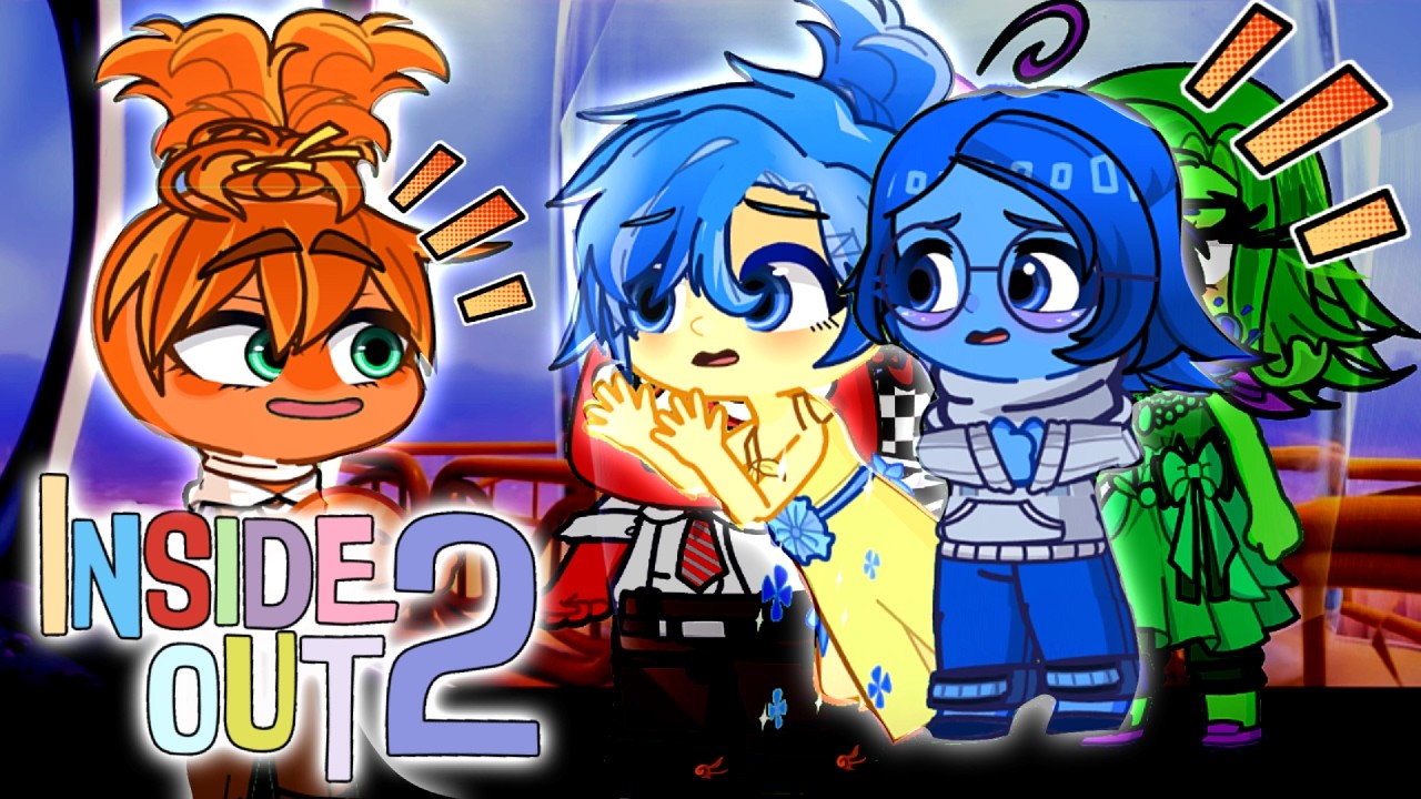 INSIDE OUT 2 || Anxiety Betrays Riley’s Emotions || Gacha Animation ...