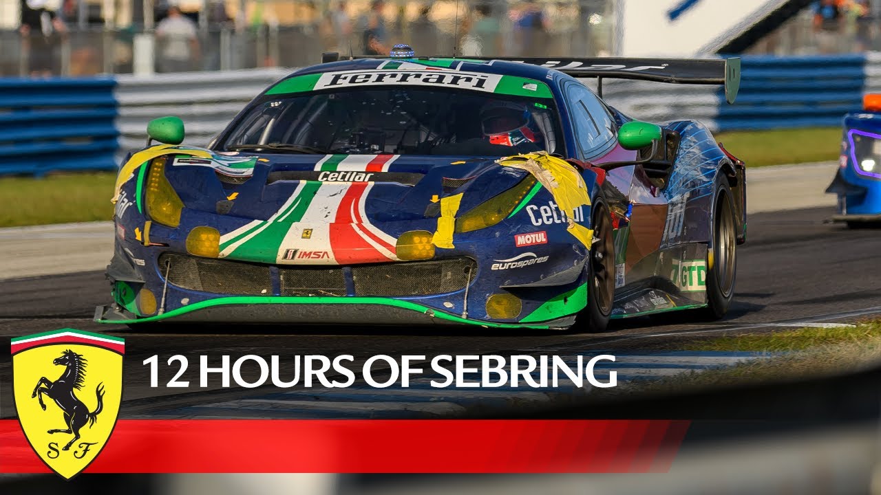 Ferrari Competizioni GT | IMSA | Weekend Highlights 12h Sebring - YouTube