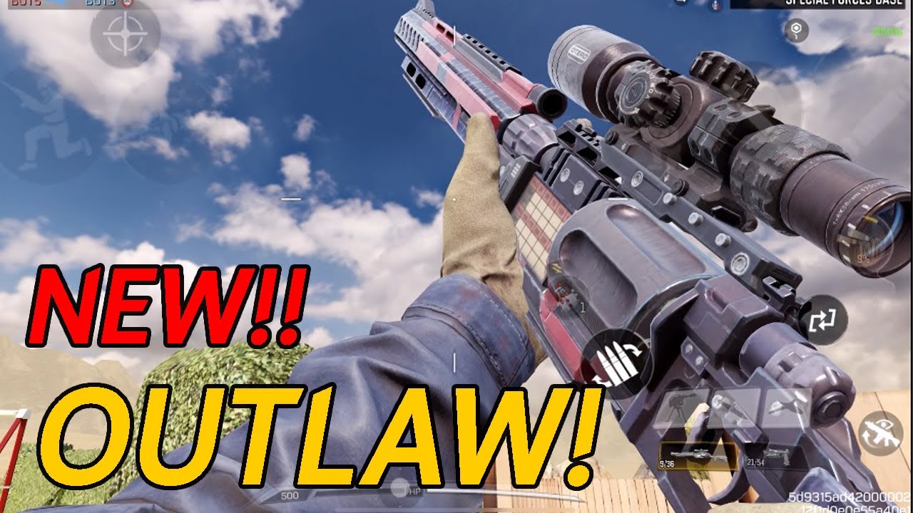 🔴New🔴Outlaw – Crash Course Epic Blueprint | Scope View | Plus Ghost ...